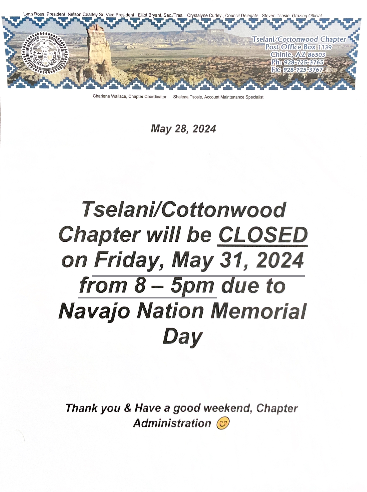 Tselani/Cottonwood