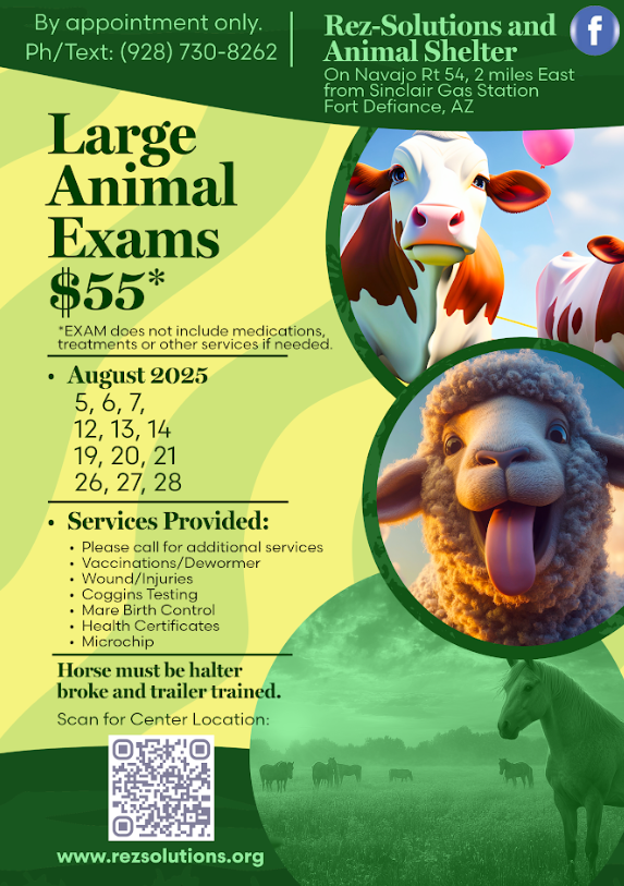 Public Announcements | Tselani/Cottonwood